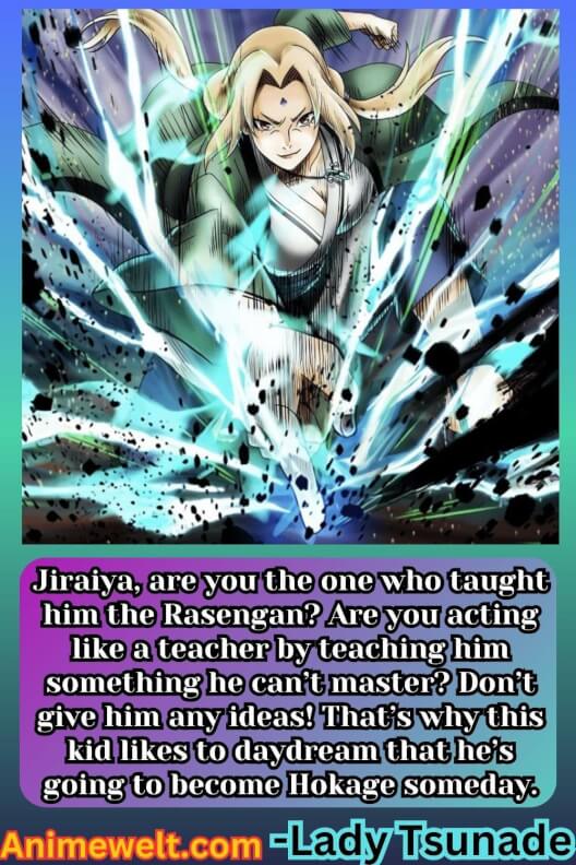 Lady Tsunade Quotes On Life, Losing and Being Hokage | Quotes Naruto ...