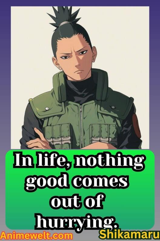 Shikamaru Nara Quotes from Naruto Shippuden | Smartest Ninja Quotes ...