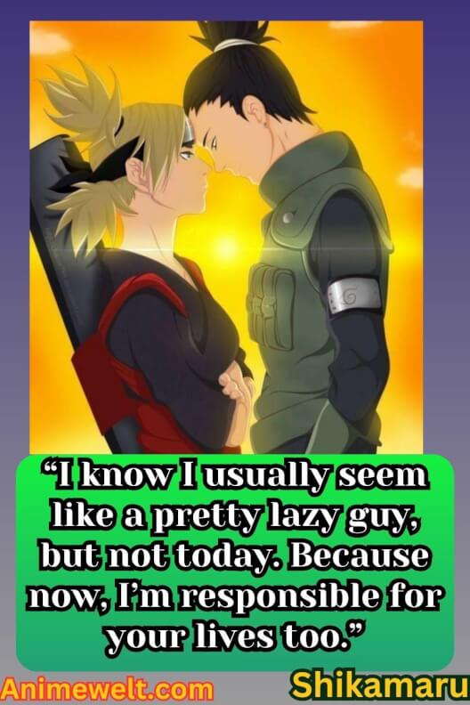 Shikamaru Nara Quotes from Naruto Shippuden | Smartest Ninja Quotes ...