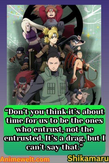 Shikamaru Nara Quotes from Naruto Shippuden | Smartest Ninja Quotes ...