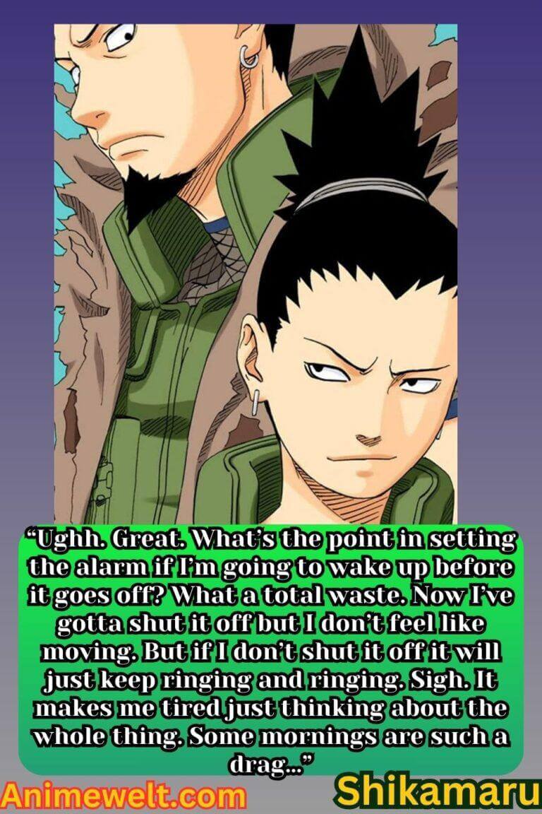 Shikamaru Nara Quotes from Naruto Shippuden | Smartest Ninja Quotes ...