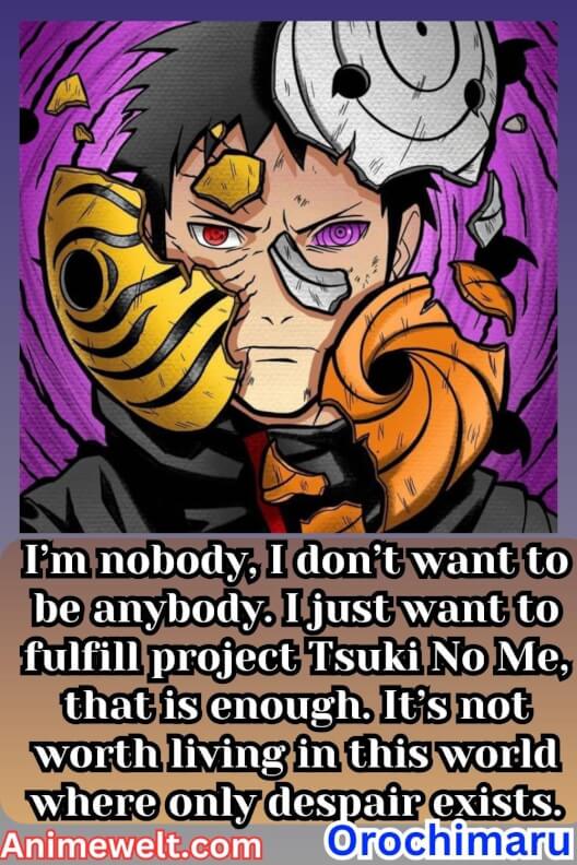 Obito Uchiha Quotes Naruto Shippuden | Quotes from Lost Uchiha - AnimeWelt